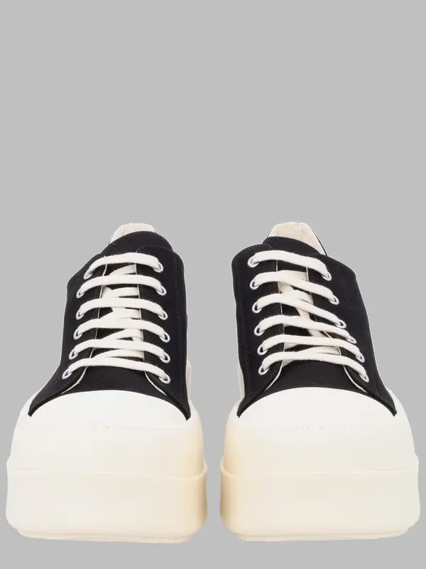 Rick Owens Low Top Sneakers - Black