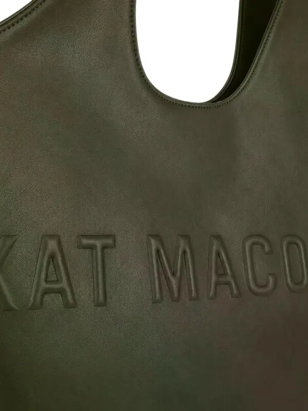 KAT MACONIE Logo-embossed Shoulder Bag - Green