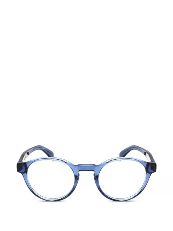 Rag & Bone Round-frame Glasses - Blue