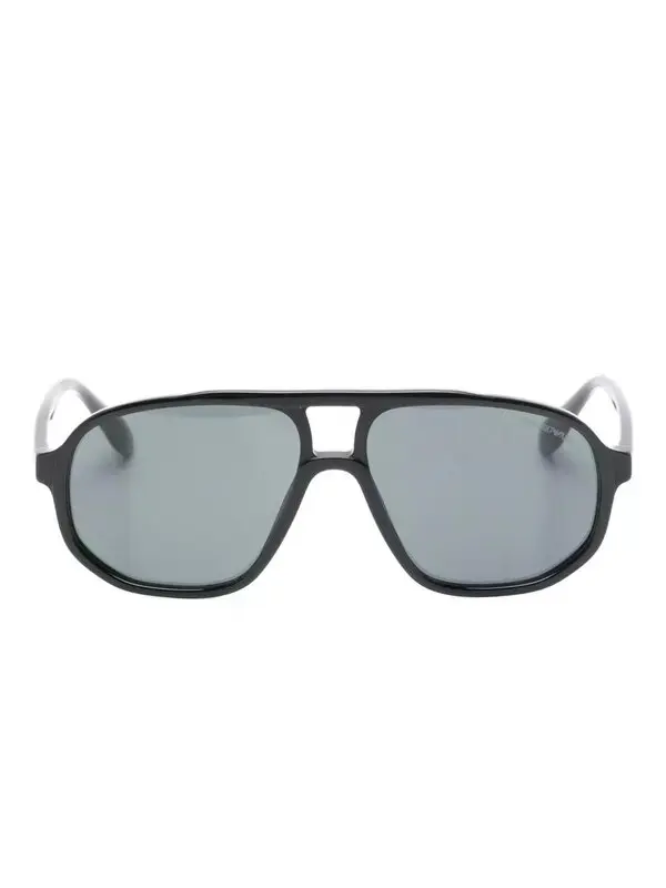 Emporio Armani Pilot-frame Sunglasses - Black