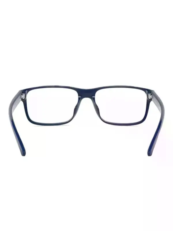 POLO RALPH LAUREN EYEWEAR Rectangle-frame Glasses - Blue