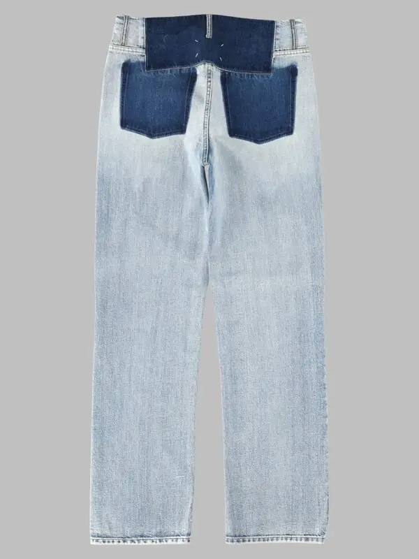 MAISON MARGIELA Patchwork Denim Jeans - Blue