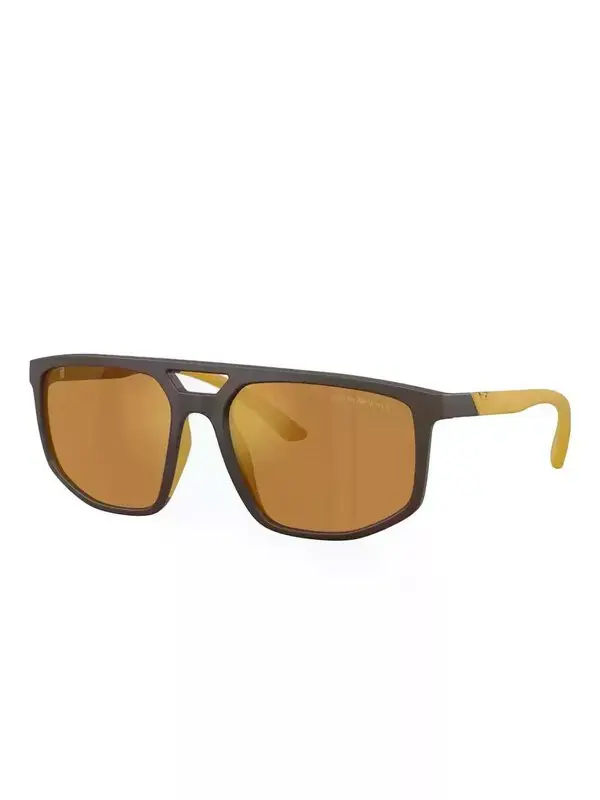 Emporio Armani Rectangle-frame Sunglasses