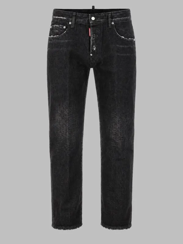 Dsquared2 Jeans Cinque Tasche In Denim