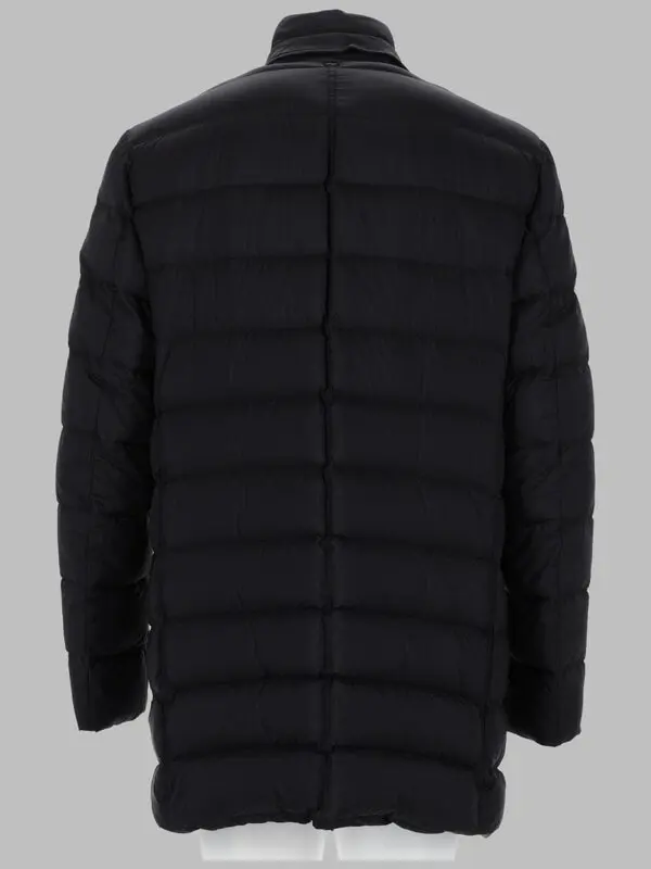 Herno Quilted Puffer Coat - Black