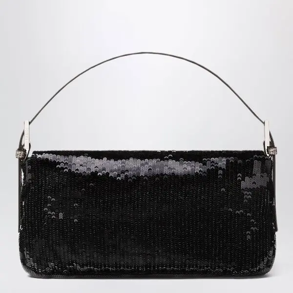Fendi Baguetteâ® 26424 Khaki Sequinned Bag