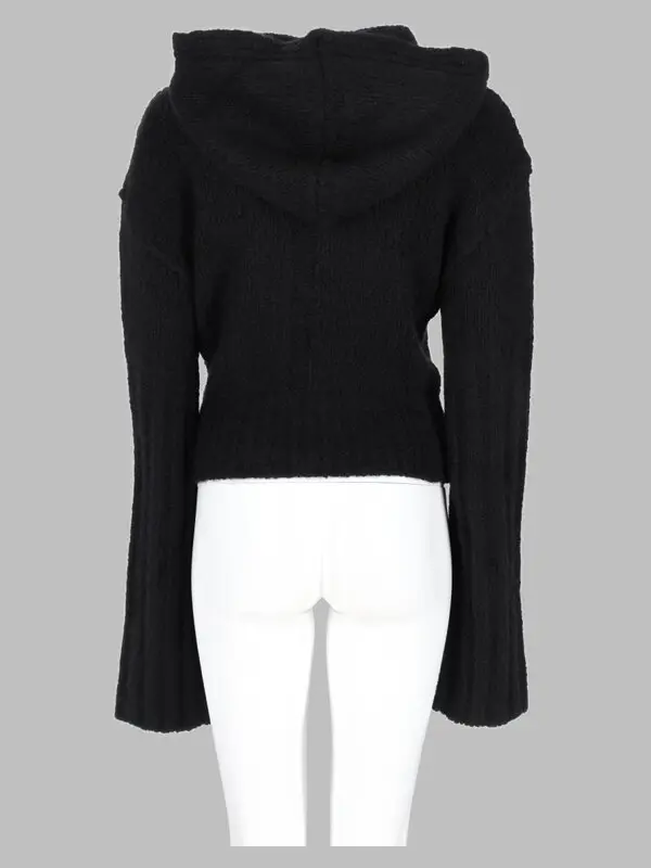 Rick Owens Cashmere And Silk Hoodie