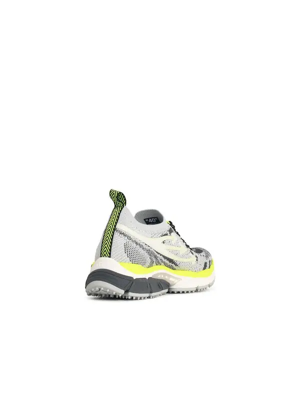 Off-White Be Right Back' Grey Polyester Sneakers