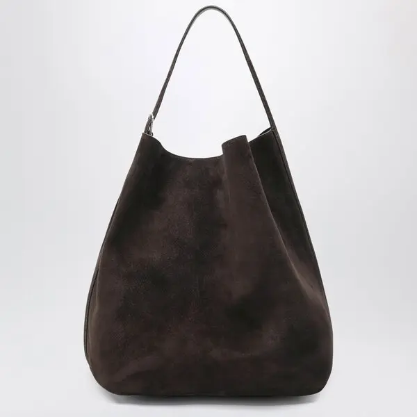TOTEME Suede Tote Bag - Brown