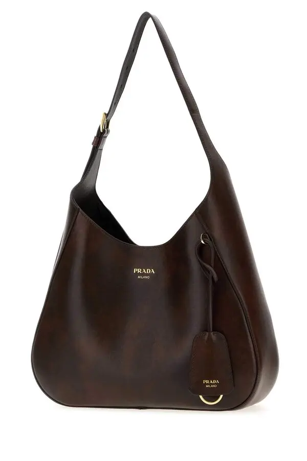 Prada Pelle Leather Shoulder Bag