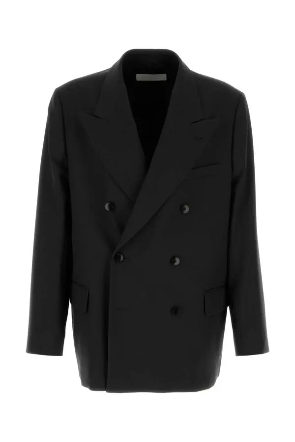 Dries Van Noten Wool Bosier Oversize Blazer