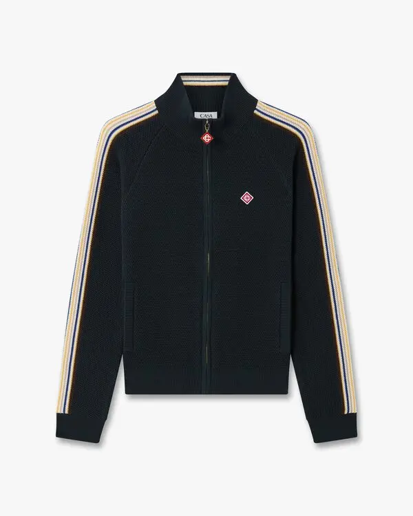 Casablanca Café Culture Wool Track Jacket