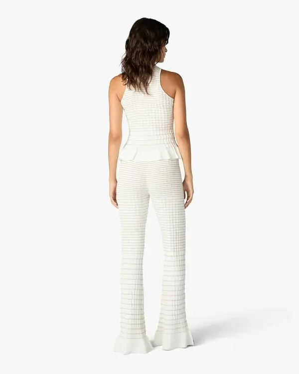 Casablanca Pleated Mosaic Pants