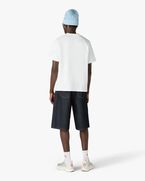 Casablanca Tennis Club Icon Short Sleeve T-shirt - White