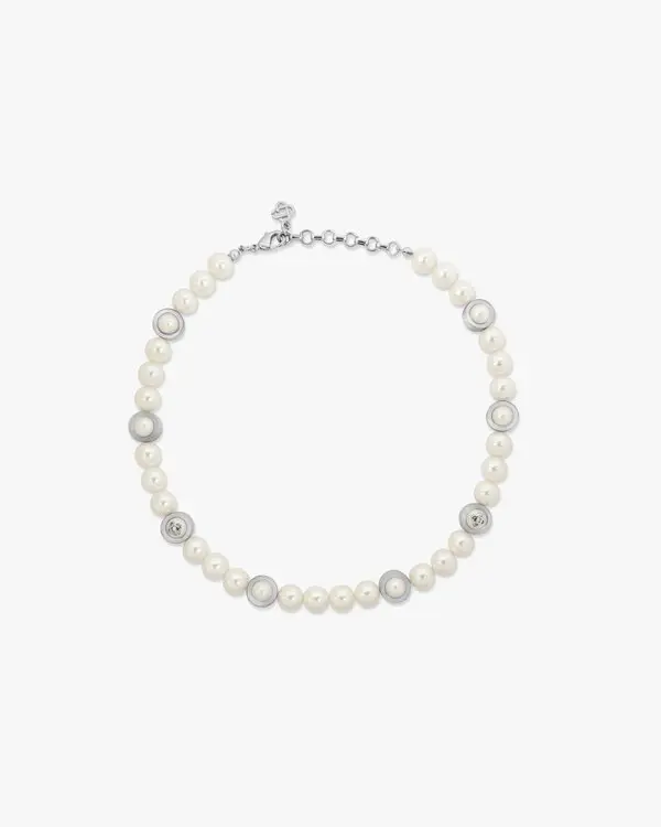 Casablanca Sci-fi Pearl Necklace By