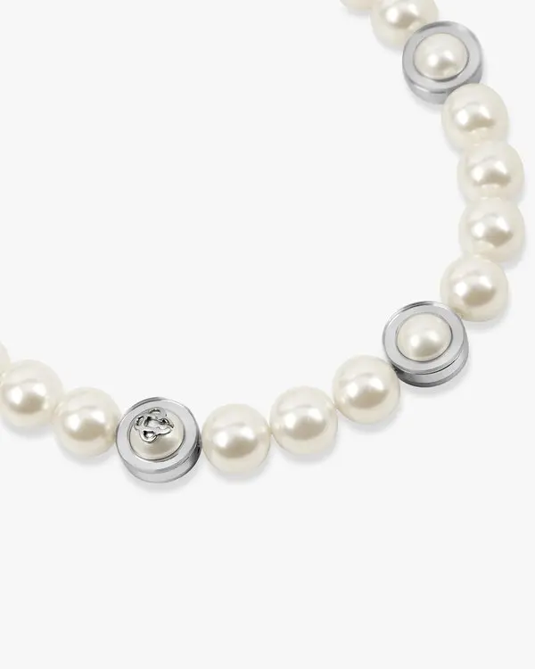 Casablanca Sci-fi Pearl Necklace By