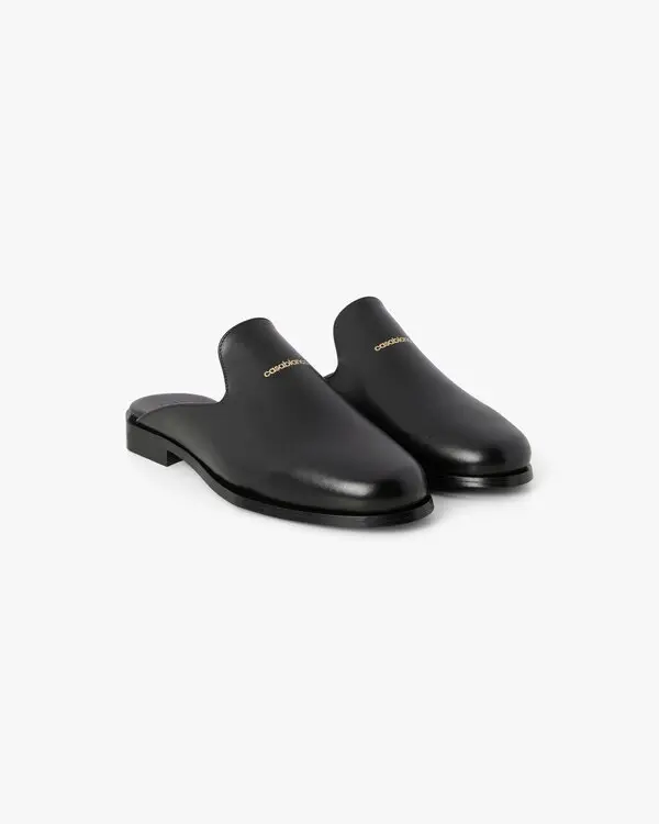 Casablanca Leather Loafer Mule