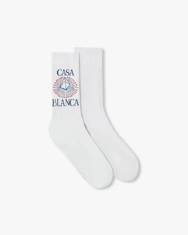 Casablanca Celestial Pyramid Crew Socks