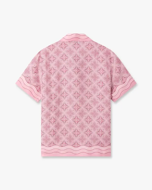 Casablanca Radiating Monogram Silk Shirt