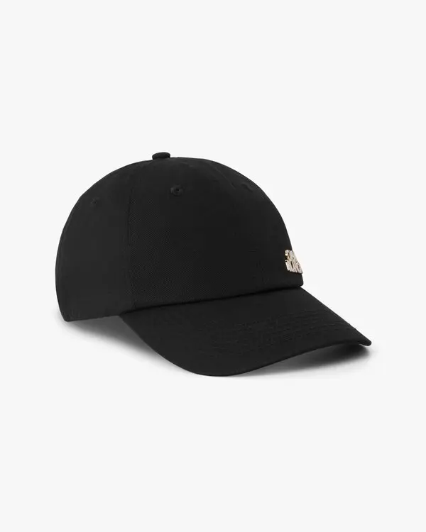 Casablanca Black Stacked Logo Rivet Cap By - Multicolor