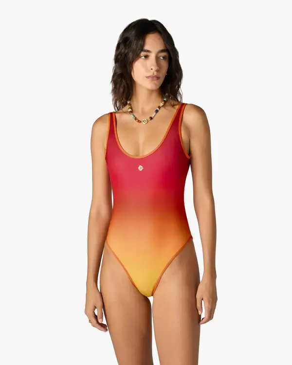 Casablanca Gradient Printed Swimsuit