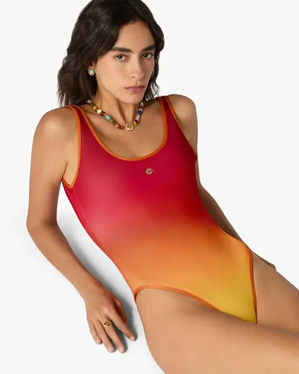 Casablanca Gradient Printed Swimsuit