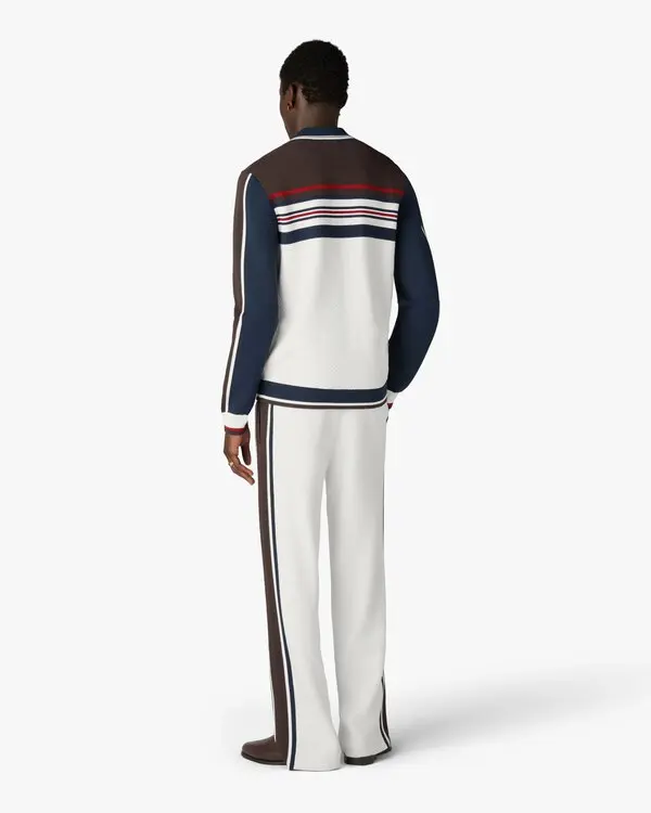 Casablanca Café Culture Stripe Track Jacket