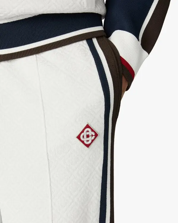 Casablanca Café Culture Stripe Track Pants - Brown