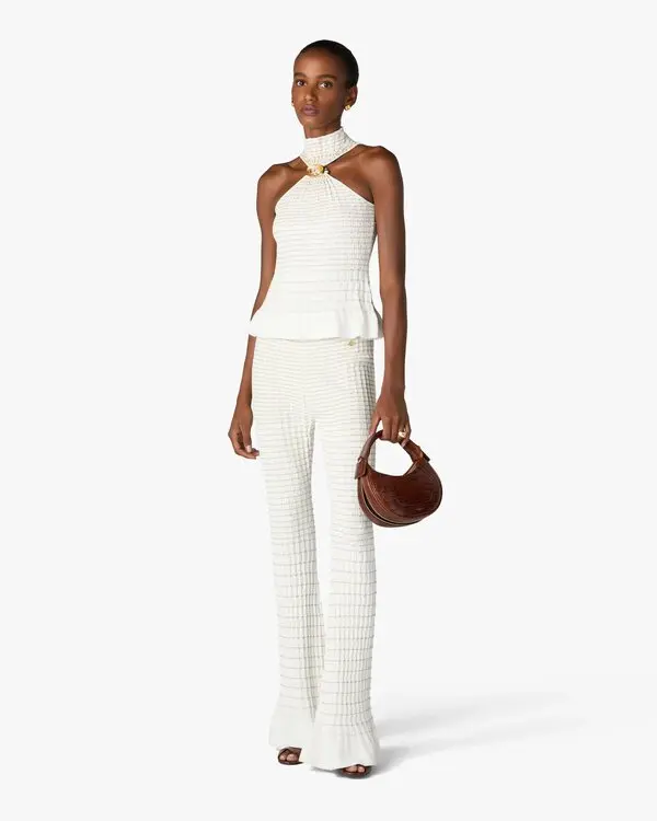 Casablanca Pleated Mosaic Top