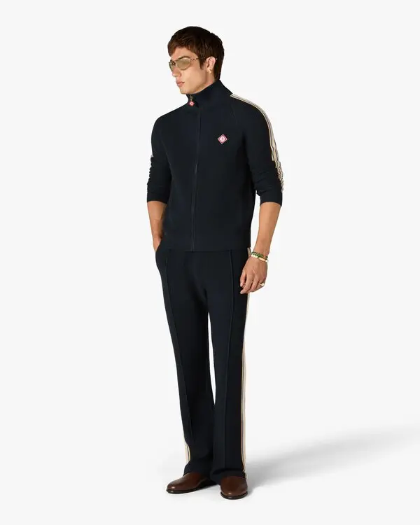 Casablanca Café Culture Wool Track Jacket