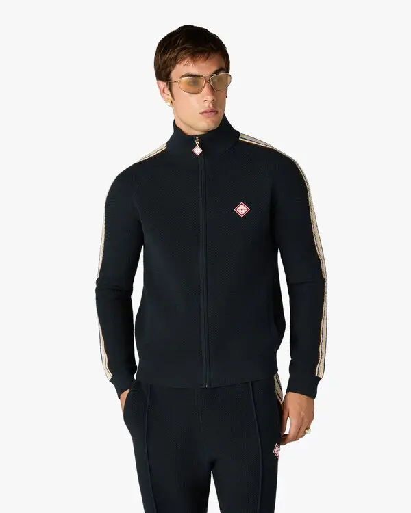 Casablanca Café Culture Wool Track Jacket