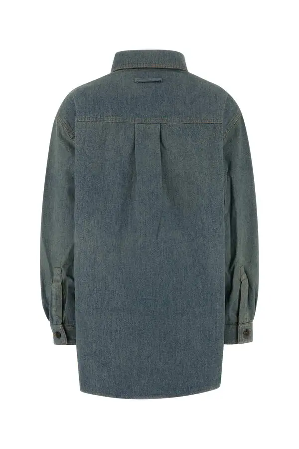 JEAN PAUL GAULTIER Printed Denim Shirt - Multicolor