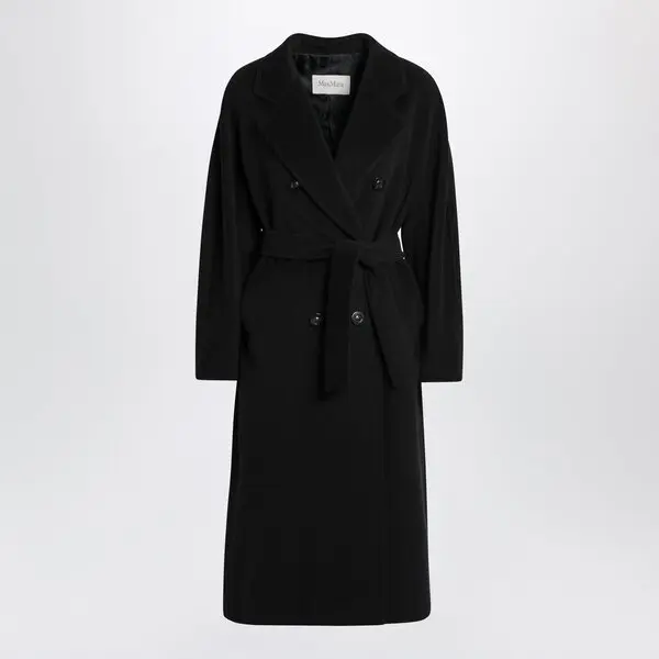 Max Mara 101801 Icon Wool And Cashmere Coat - Black