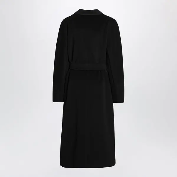 Max Mara 101801 Icon Wool And Cashmere Coat - Black