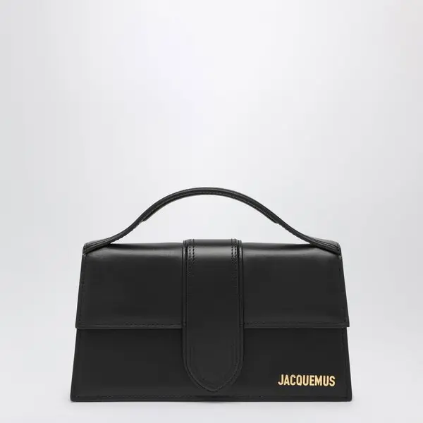 Jacquemus Le Grand Bambino Leather Bag - Black