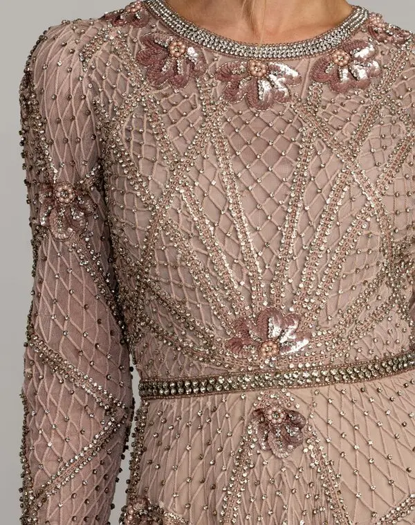 MAC DUGGAL COLLECTION Rhinestone Embellished Gown