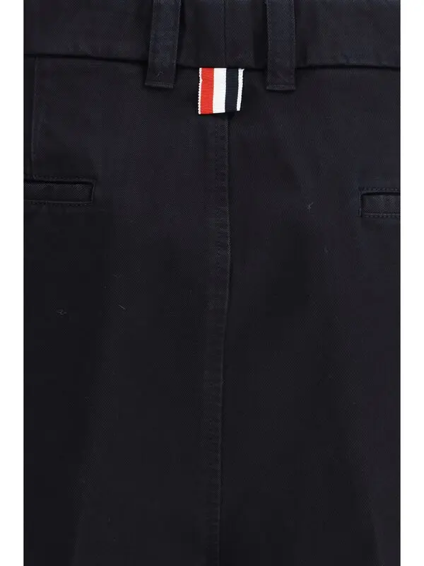 Thom Browne Typewriter Cloth Utility Chino Shorts