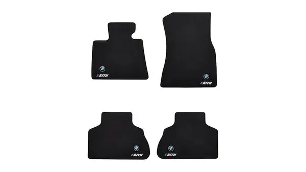 Kith X Bmw X Racemark X5 Floor Mats - Black