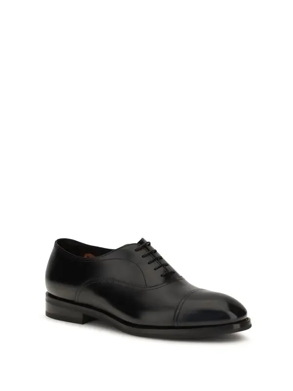Santoni Leather Lace-up Shoes