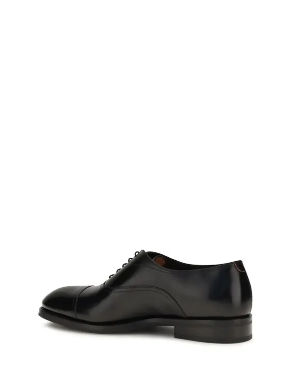 Santoni Leather Lace-up Shoes