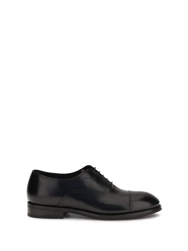 Santoni Leather Lace-up Shoes
