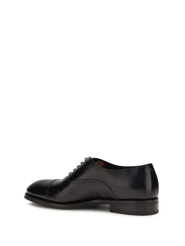 Santoni Leather Lace-up Shoes