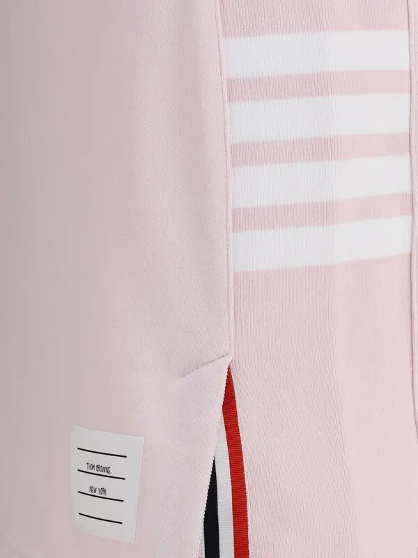 Thom Browne Cotton Mini Skirt - Pink