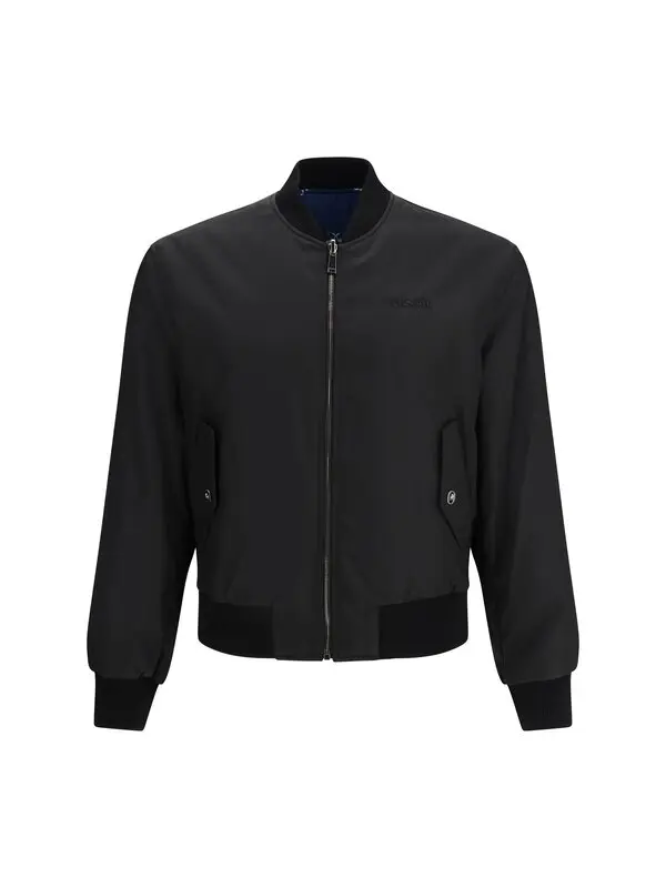 Versace Reversible Bomber Jacket - Black