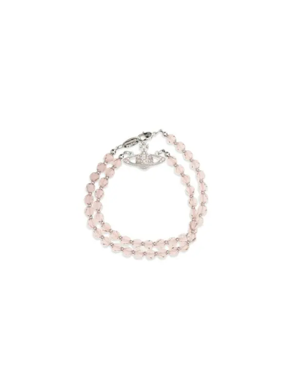 VIVIENNE WESTWOOD Messaline Choker Necklace - Pink