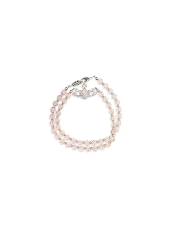 VIVIENNE WESTWOOD Messaline Choker Necklace - Pink
