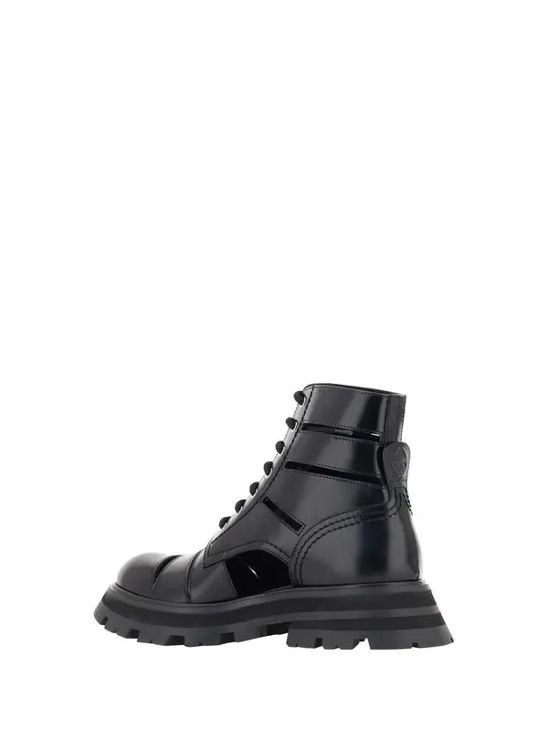 Alexander McQueen Wander Combat Boots