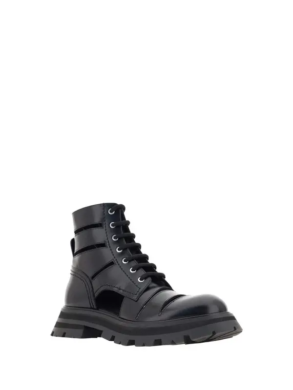 Alexander McQueen Wander Combat Boots
