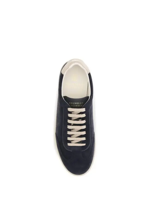 Brunello Cucinelli Suede Sneakers - Brown