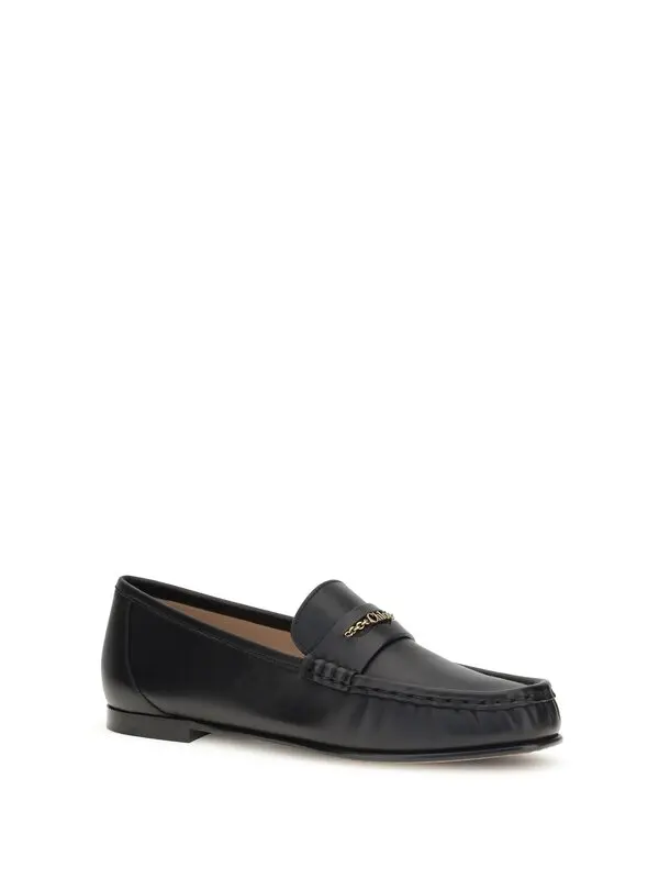 Chloé Leather Loafers